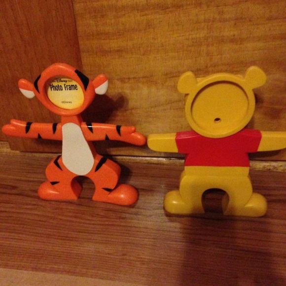 Disney | Accents | Vintage Disney Posable Character Picture Frames Of ...
